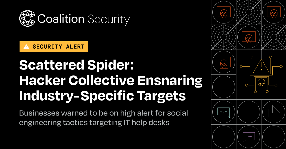 Scattered Spider: Hacker Collective Ensnaring Industry-Specific Targets