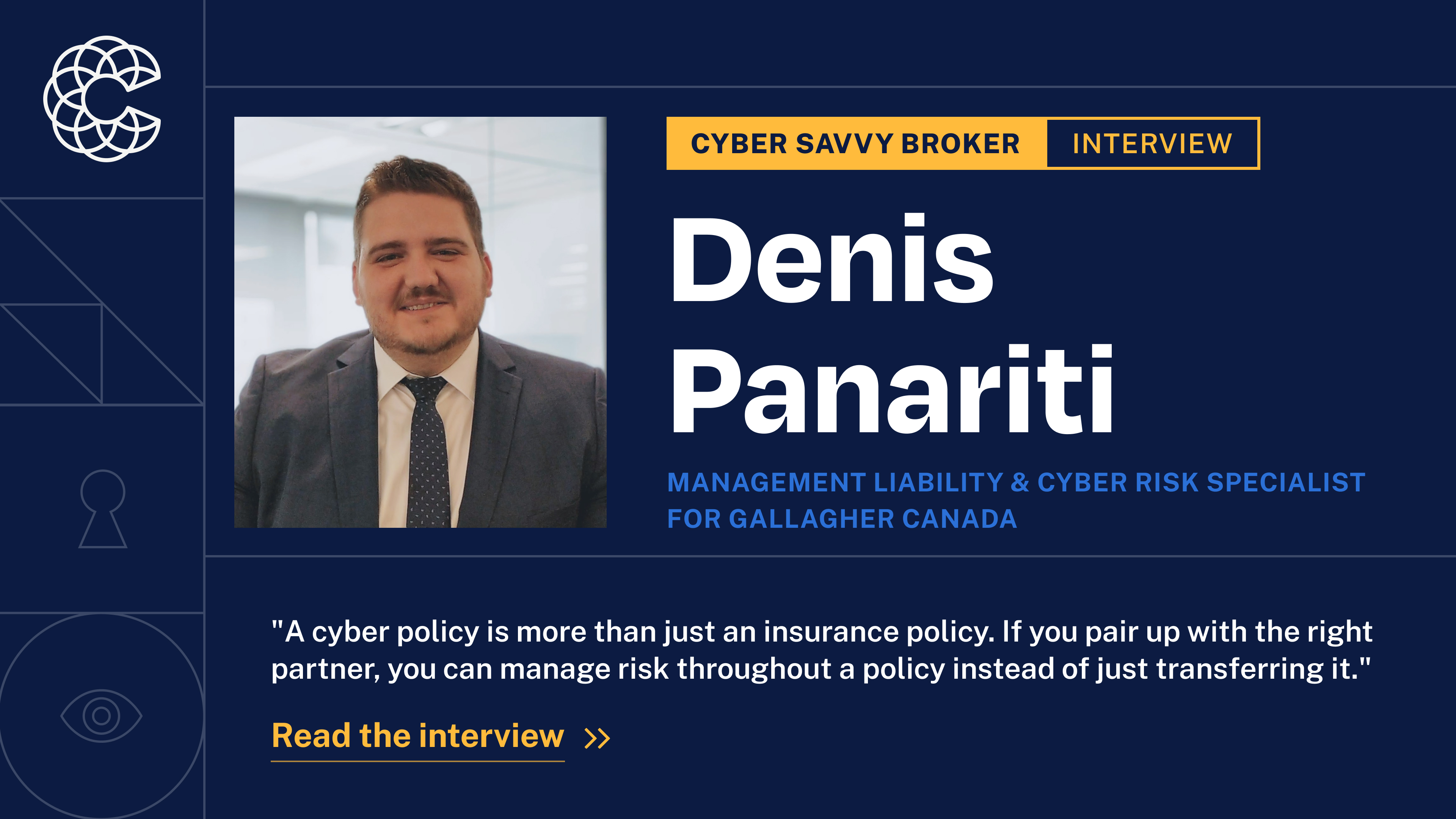Cyber Savvy Broker: Denis Panariti
