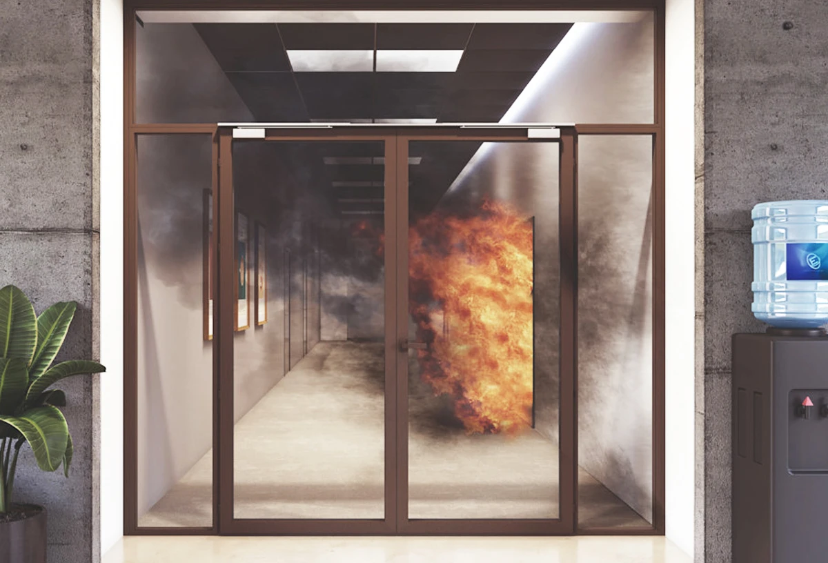 Porte Pare Flamme 12h