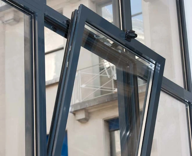 Châssis à Soufflet Aluminium – Ventilation efficace et design compact - TECHNAL