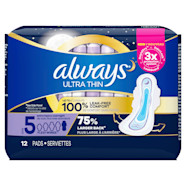 Menstrual Pads Always 