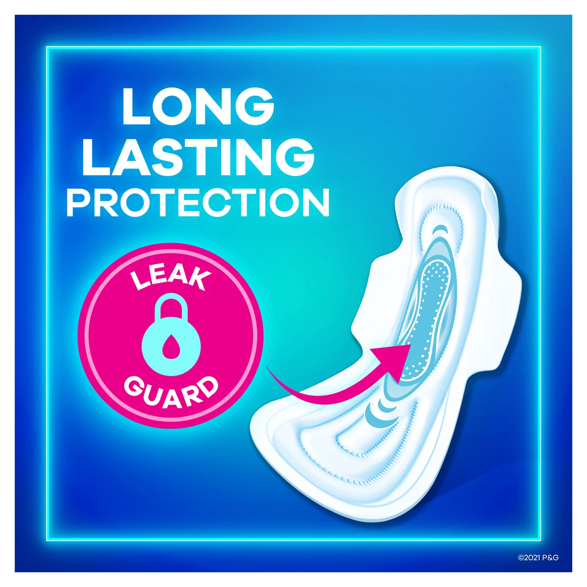 Always Maxi Size 4 Overnight Pads With Wings | Always®