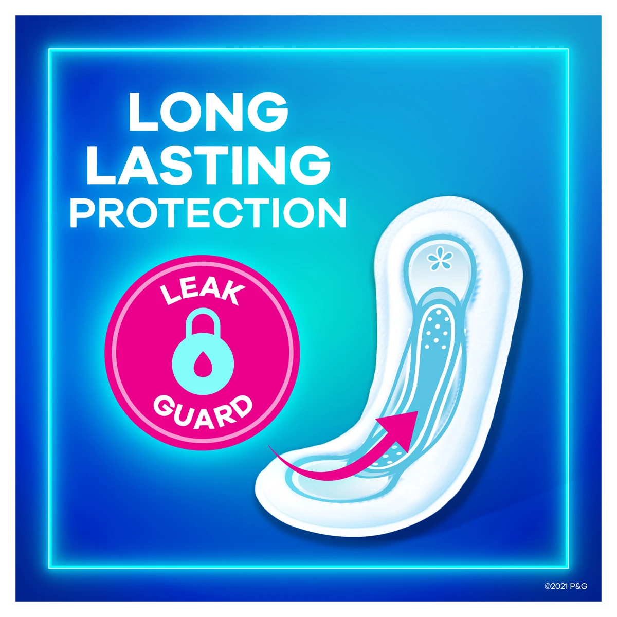 Always Maxi Size 1 Regular Pads Without Wings | Always®