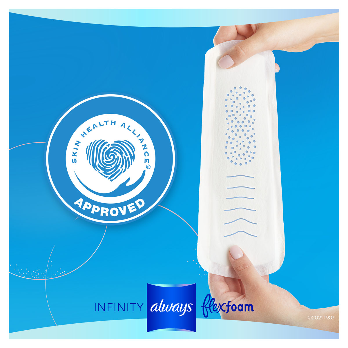 Always Infinity Size 2 Heavy Pads Non-Wing | Always®