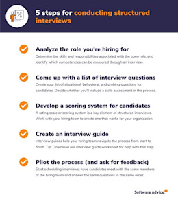 Here s How To Properly Conduct A Structured Interview