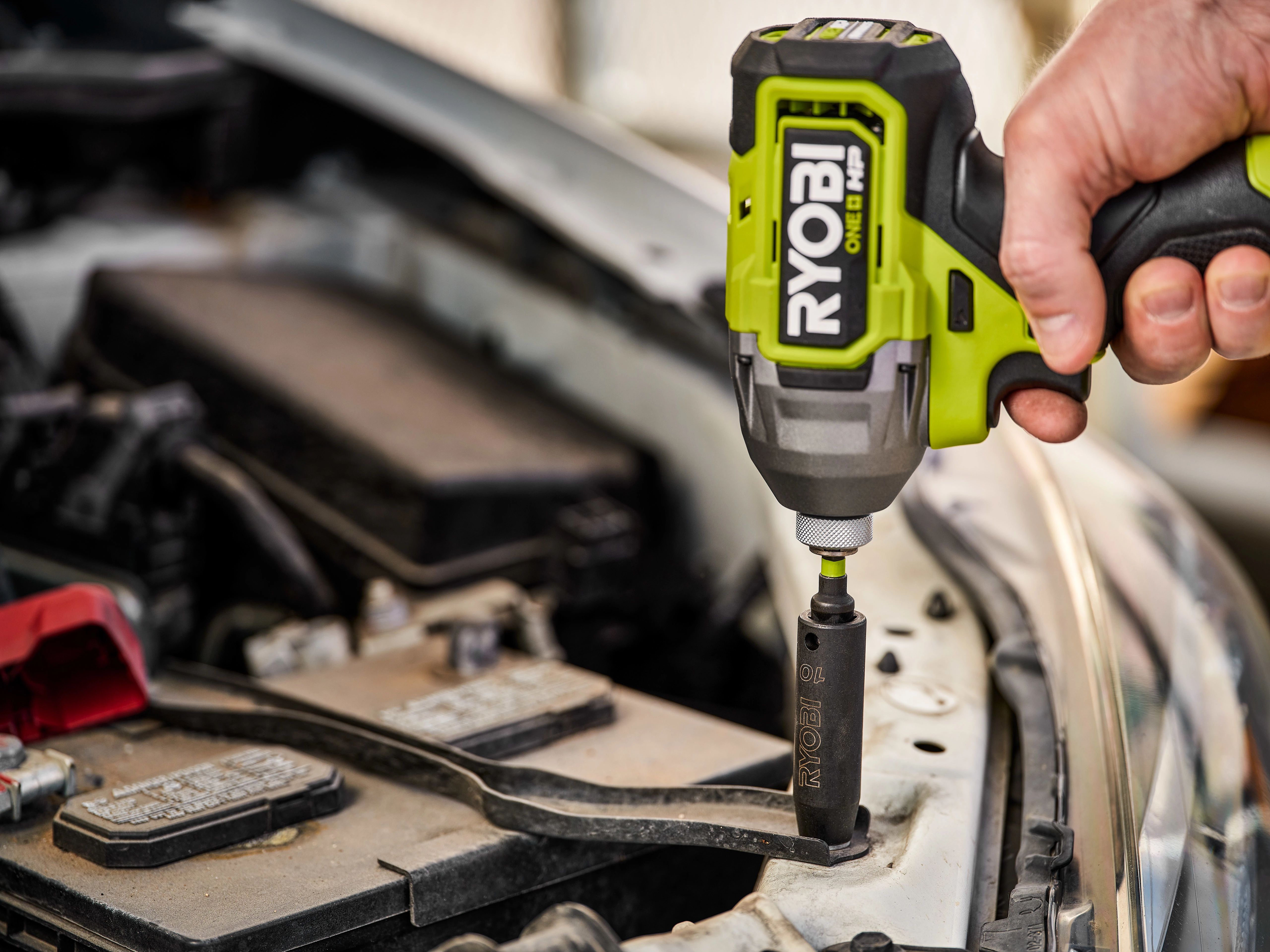 4 PC. 3/8" DRIVE METRIC IMPACT SOCKET SET | RYOBI Tools