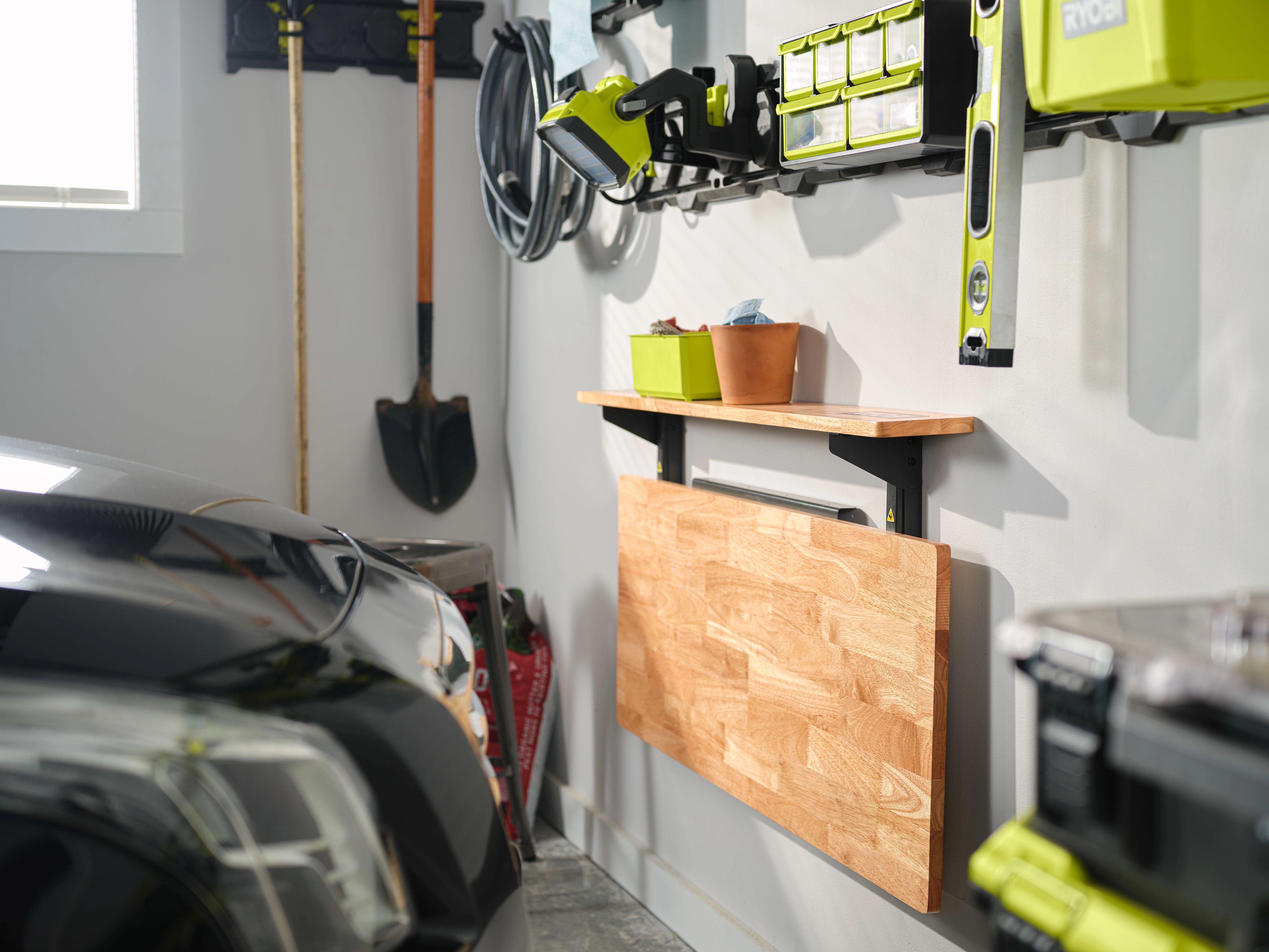 Stowaway Wall Mounted Workbench | RYOBI Tools