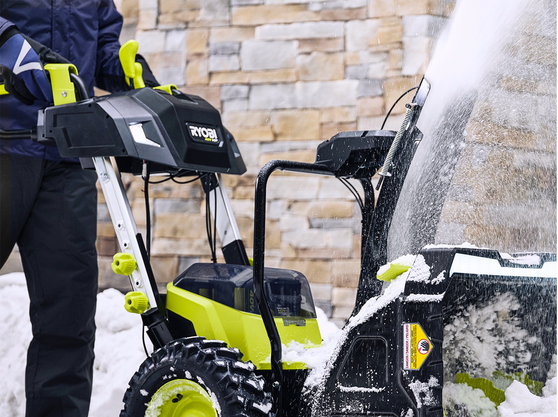 40V HP 24" BRUSHLESS WHISPER SERIES 2-STAGE ELECTRIC SNOW BLOWER ...