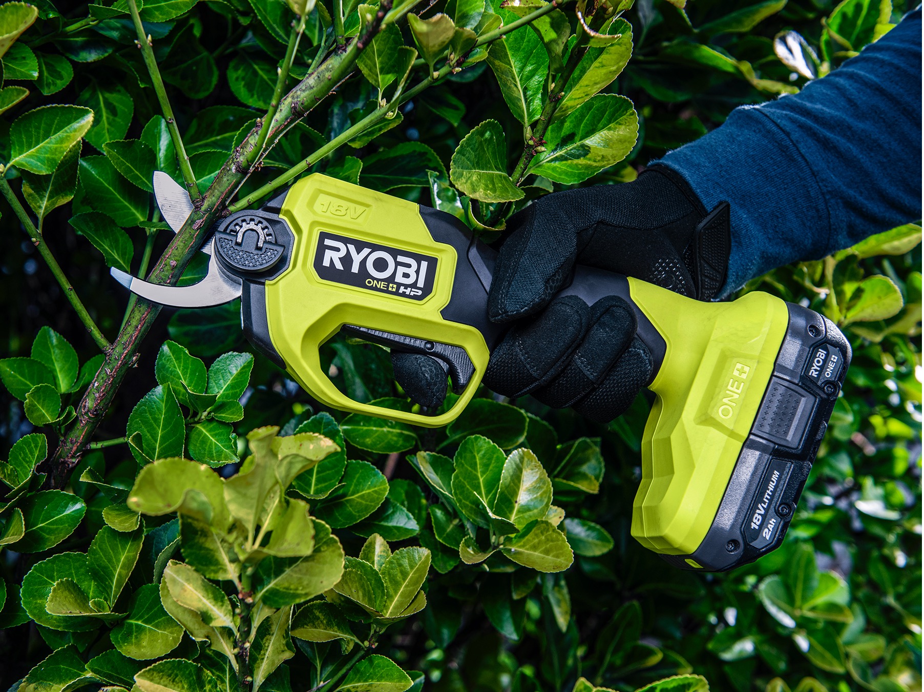 18V ONE HP Brushless Cordless Whisper Series Pruning Shear Tool Only RYOBI Tools