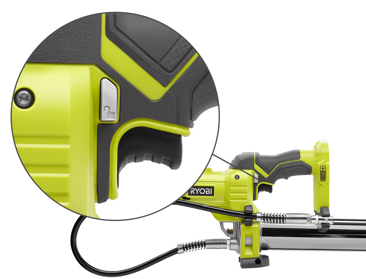 18V ONE+ Lithium-Ion Cordless Grease Gun - Tool Only | RYOBI Tools