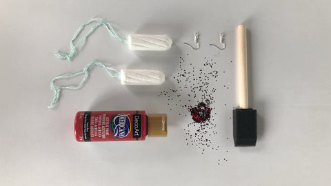 How to Make DIY Tampon Earrings