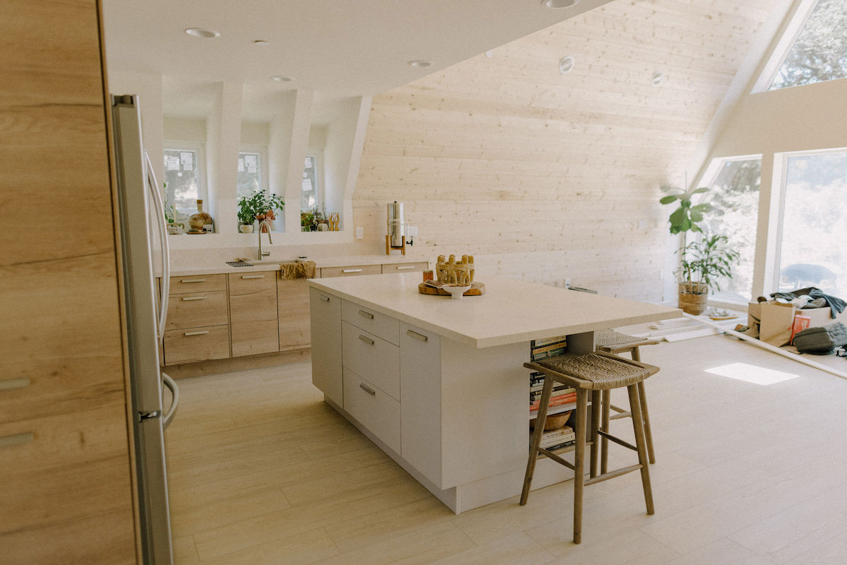 A Frame House Kitchen Design In Timber Frame Kitchens | Hamill Creek