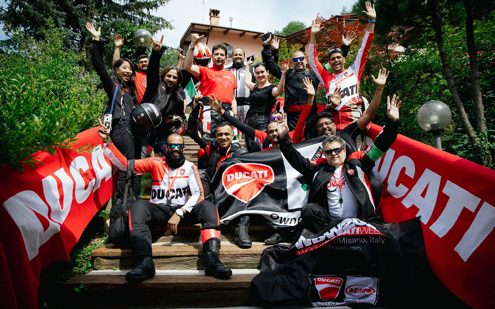 New Ducati Official Club Membership page