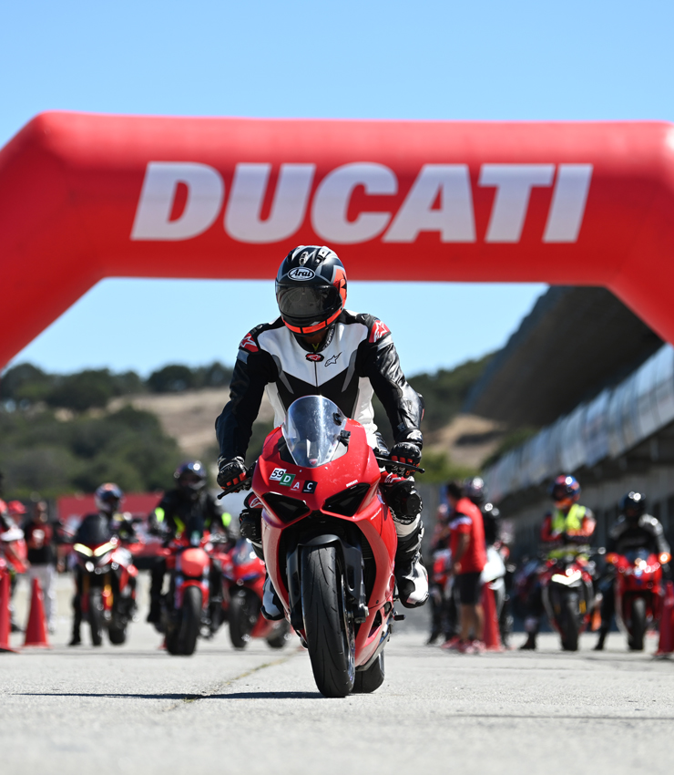 Ducati Day at Laguna Seca – Track Events & Riding Experience