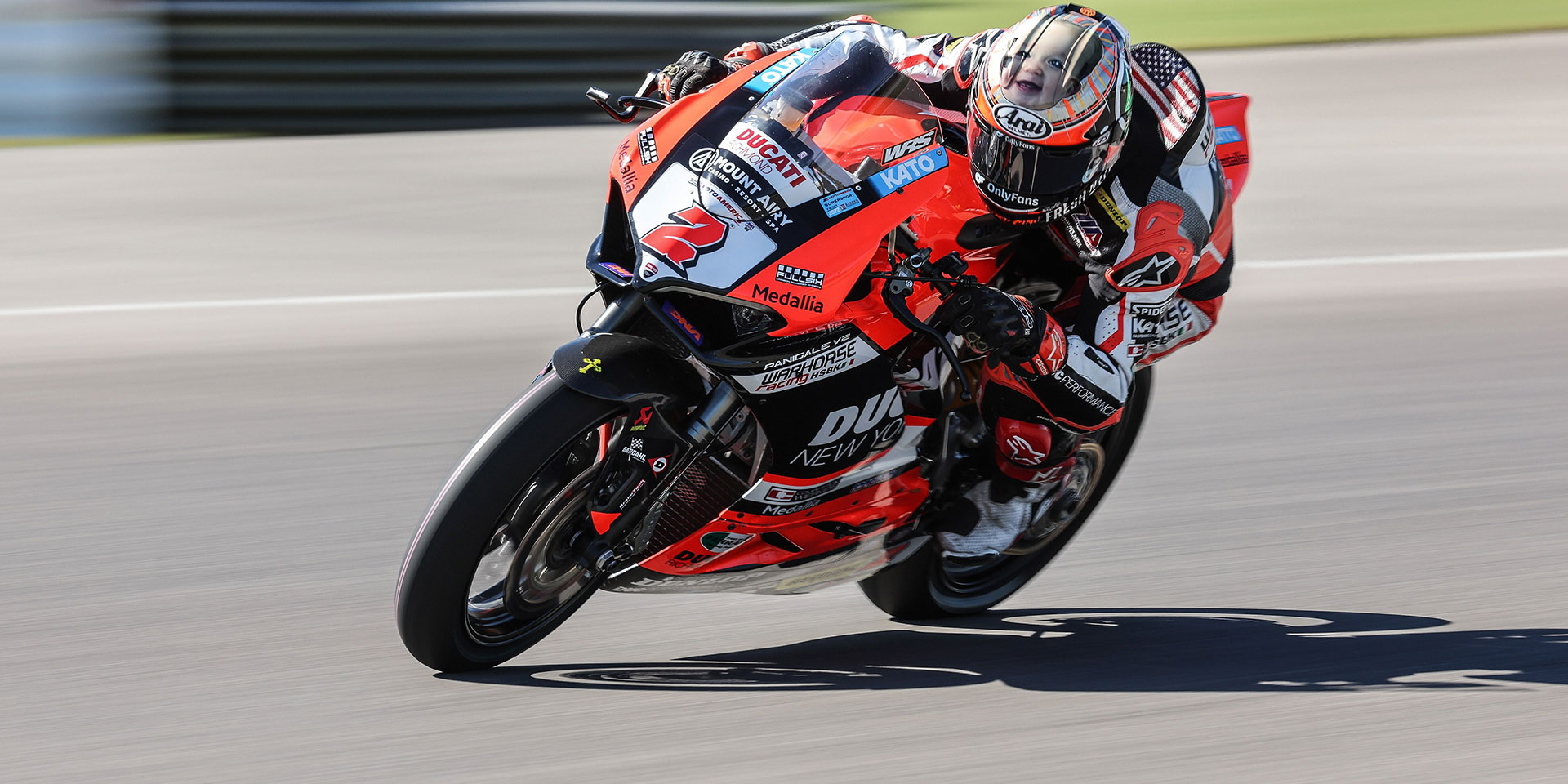 The Real Josh Herrin Stands Up During Friday’s Supersport Action at ...