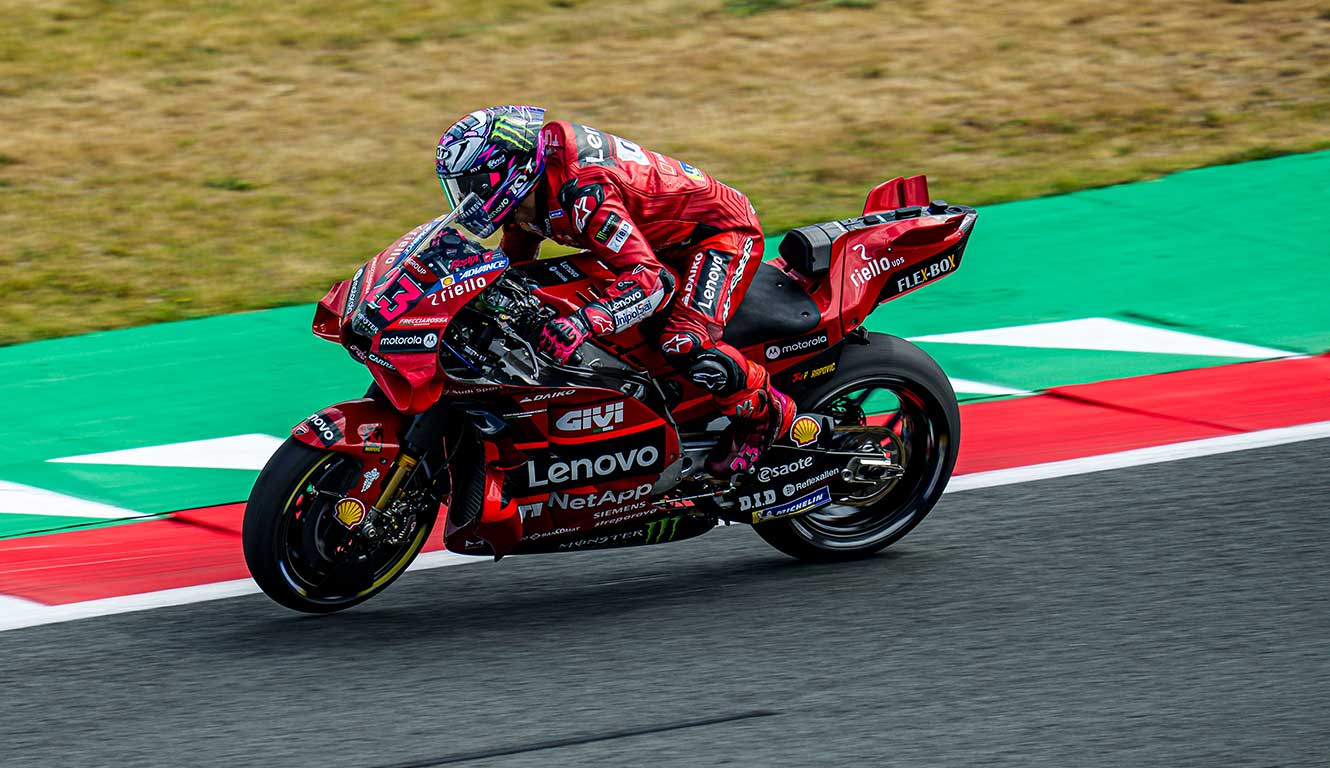 Bagnaia closes second as Bezzecchi (VR46 Racing) takes win in the 13 ...