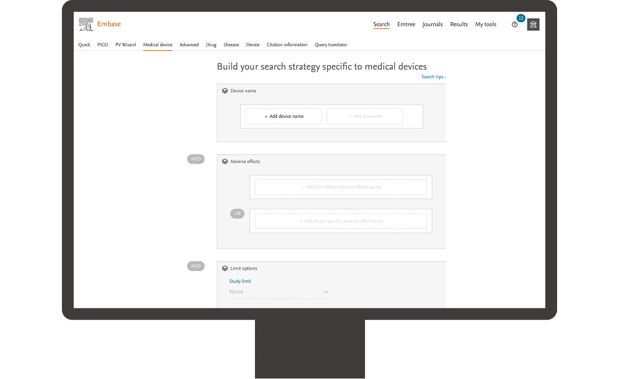 用于科研的医学数据库| Embase | Elsevier