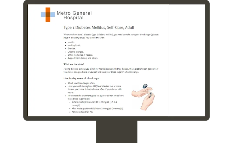 Consistent patient education across care settings | Custom Patient ...