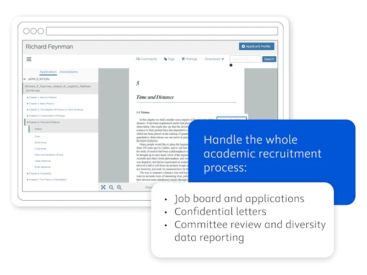 Manage the Full Academic Lifecycle from Hire to Retire with Interfolio