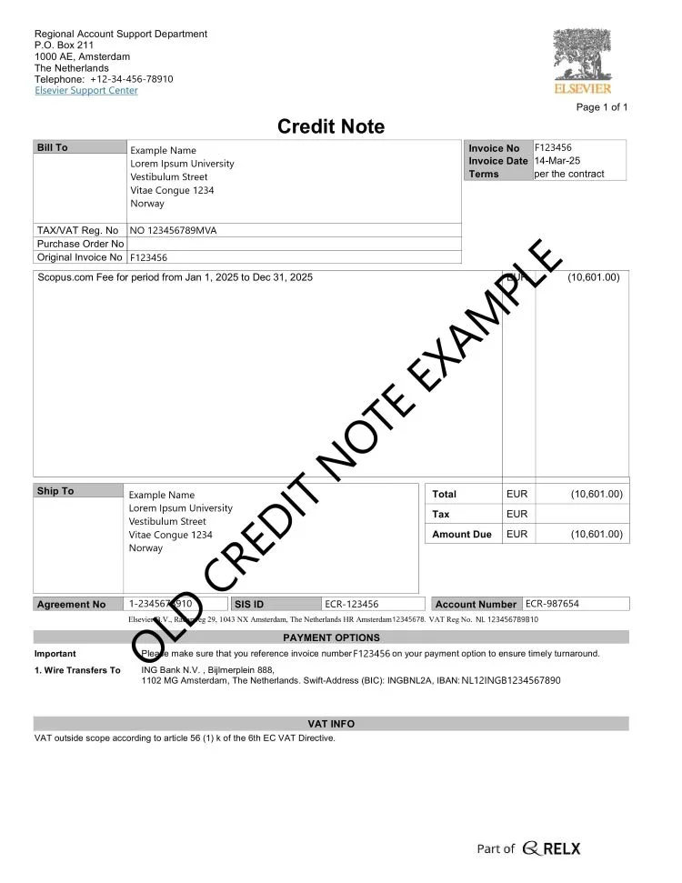 New invoicing solution