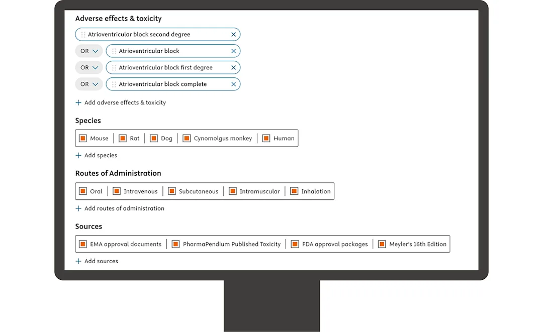 Predict ADRs and analyze toxicology data with PharmaPendium