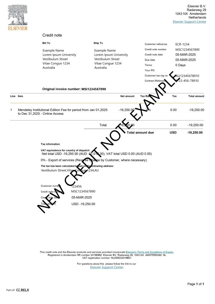 New invoicing solution