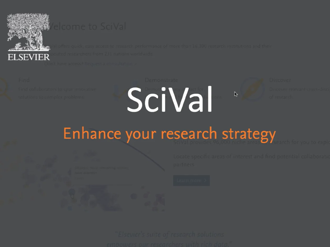 SciVal Certification Program