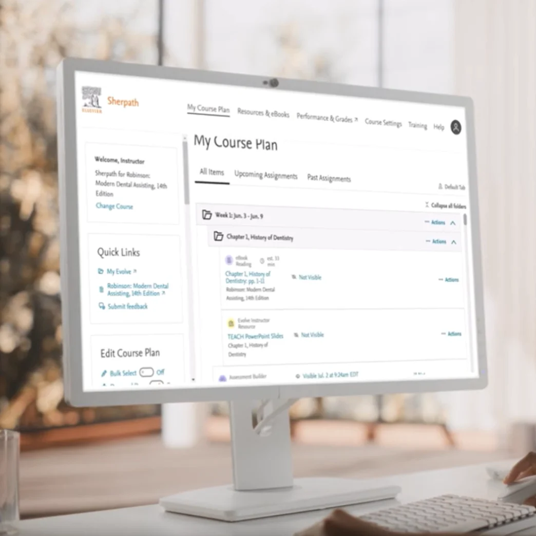 Sherpath for Dental Assisting powers your trusted Elsevier texts with ...
