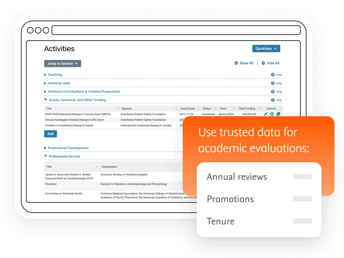 Centralize academic data for strategic insights