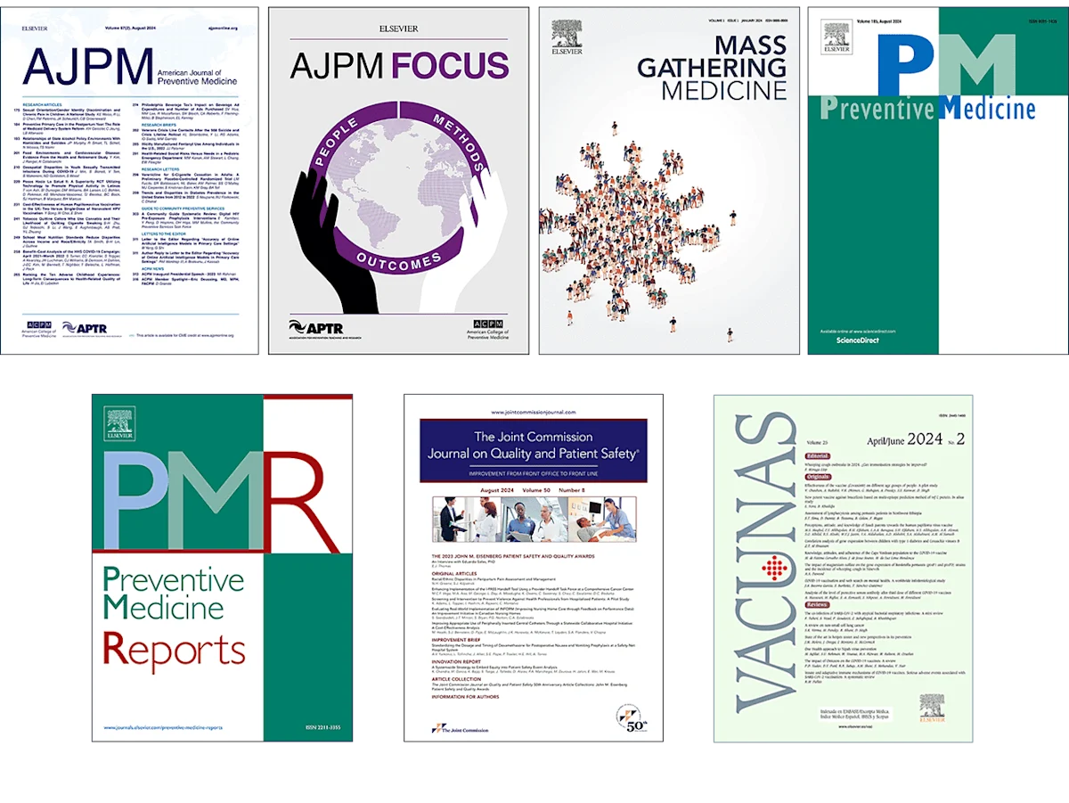 Elsevier's Public Health, Epidemiology, & Preventive Medicine journals ...