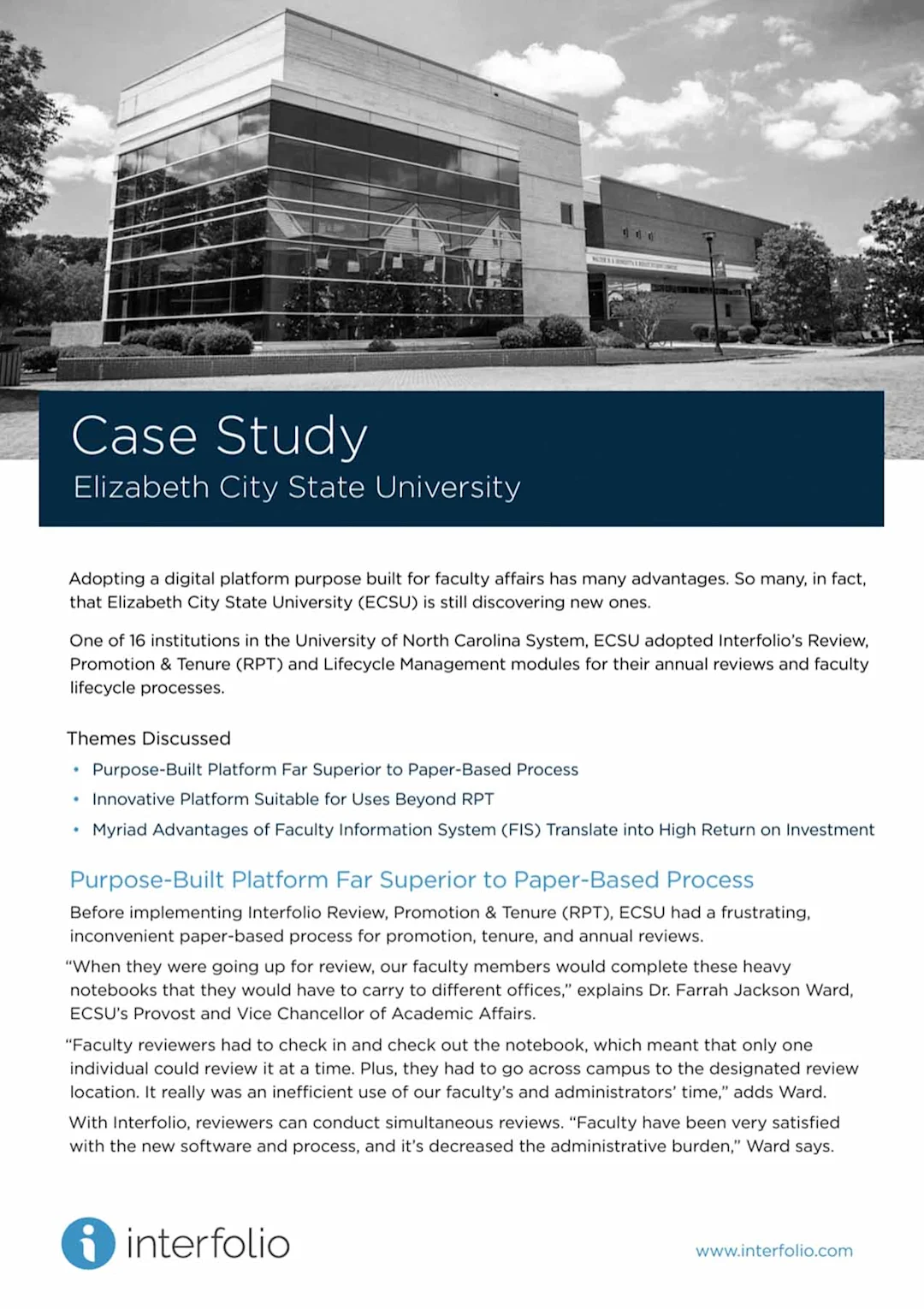 Transformational visibility into your academics’ career journeys