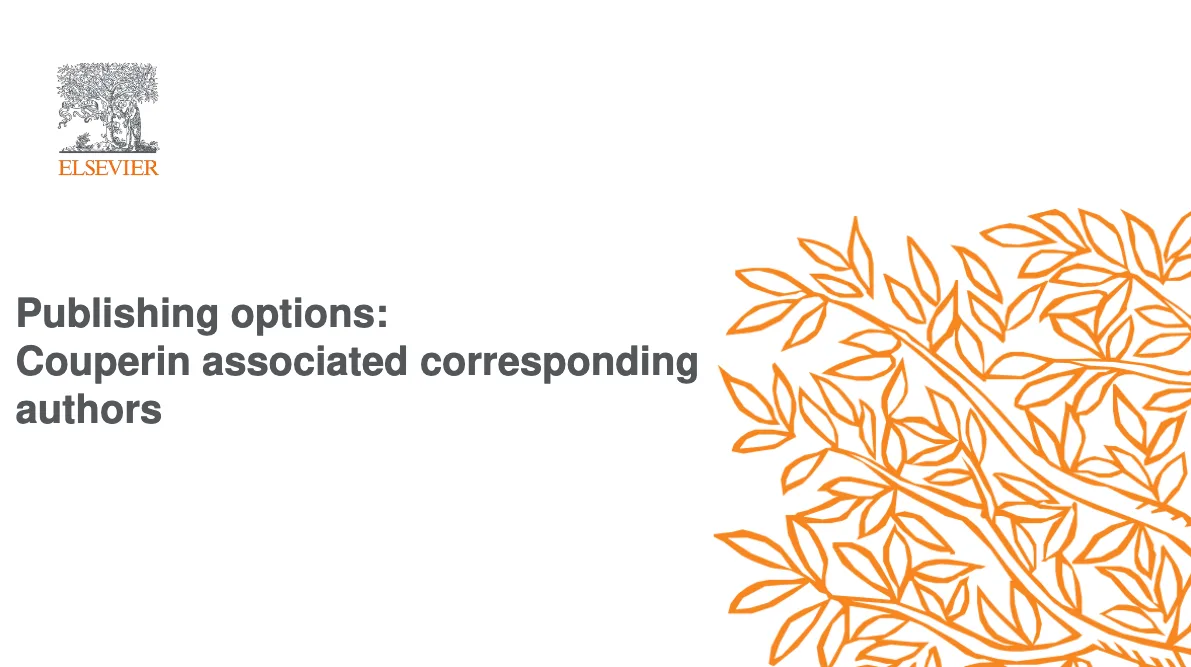 Elsevier and Consortium Couperin