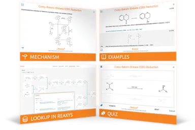 Reaxys Reaction Flash App | Elsevier