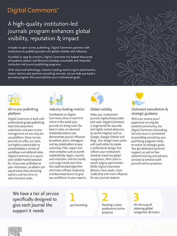 Journals | Digital Commons | Elsevier