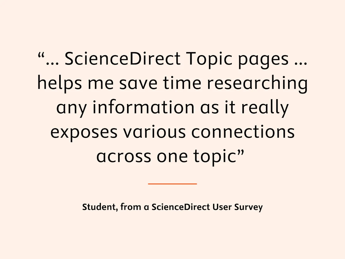 ScienceDirect Books Value in Education