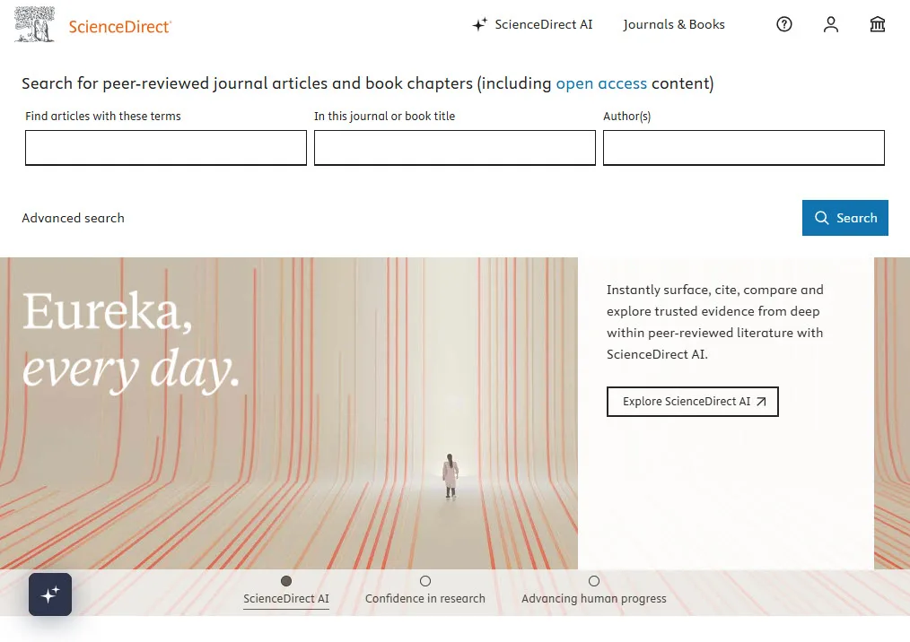 ScienceDirect: a general introduction