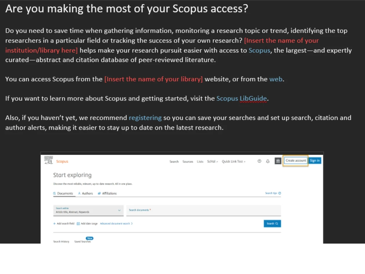 Scopus toolkit