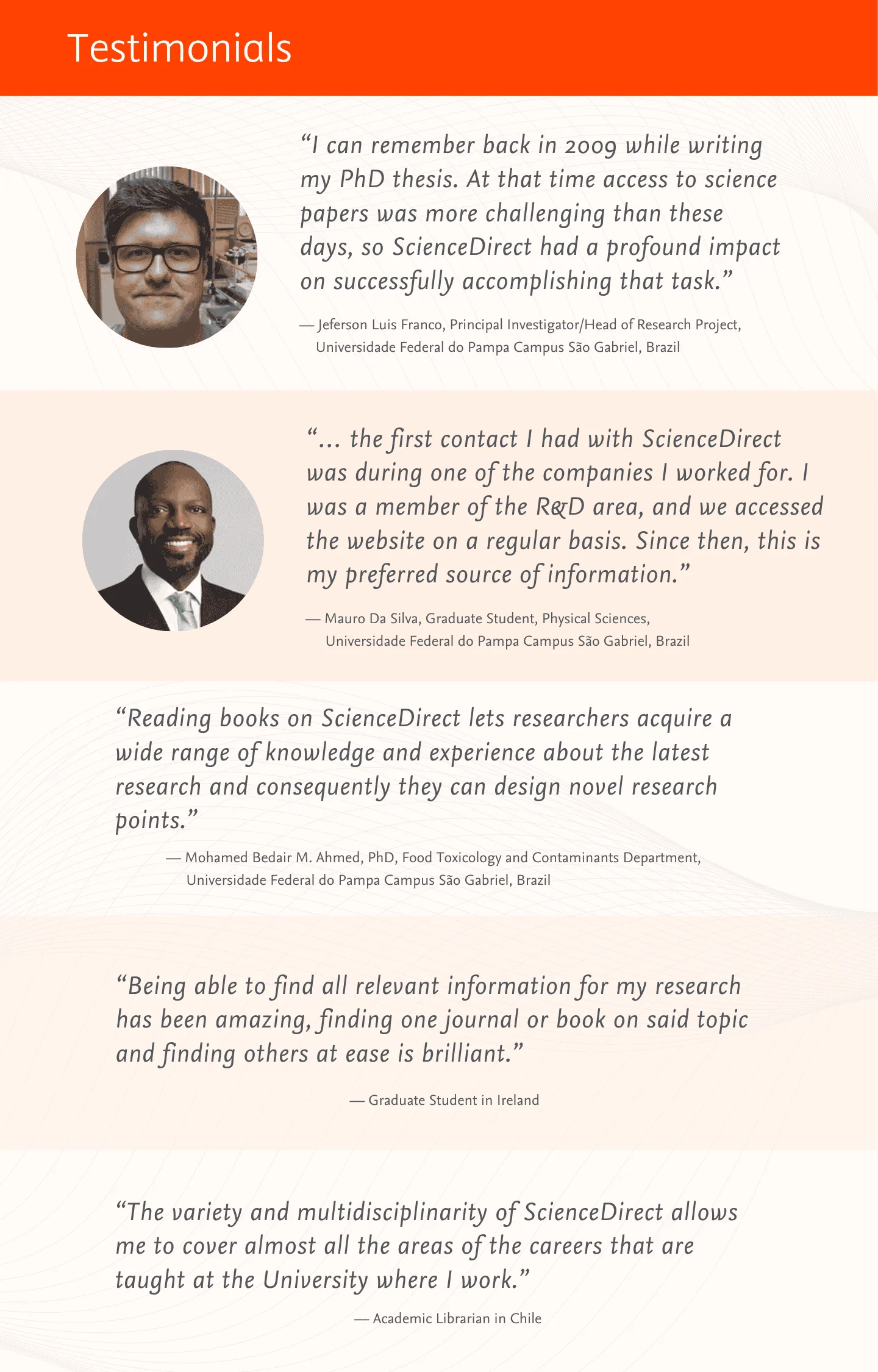 ScienceDirect 25 years of discovery