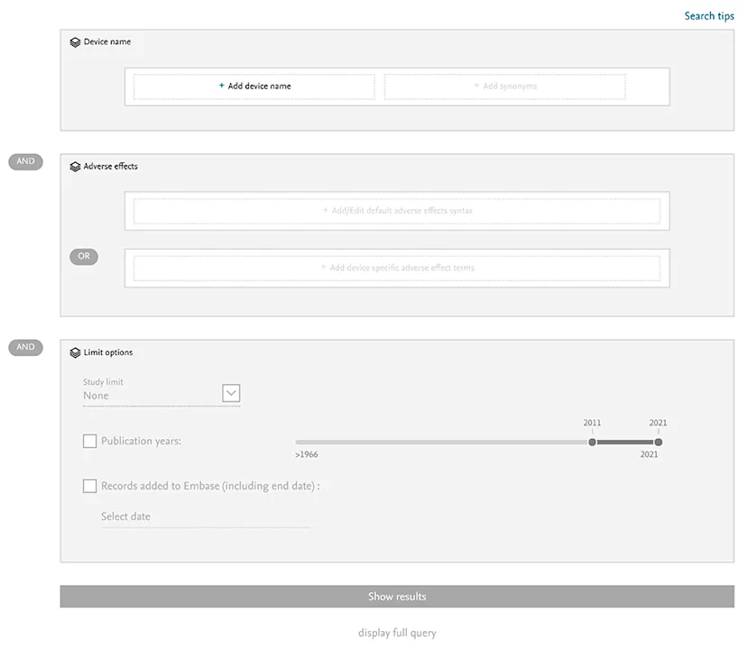 Embase for medical device compliance and development | Elsevier