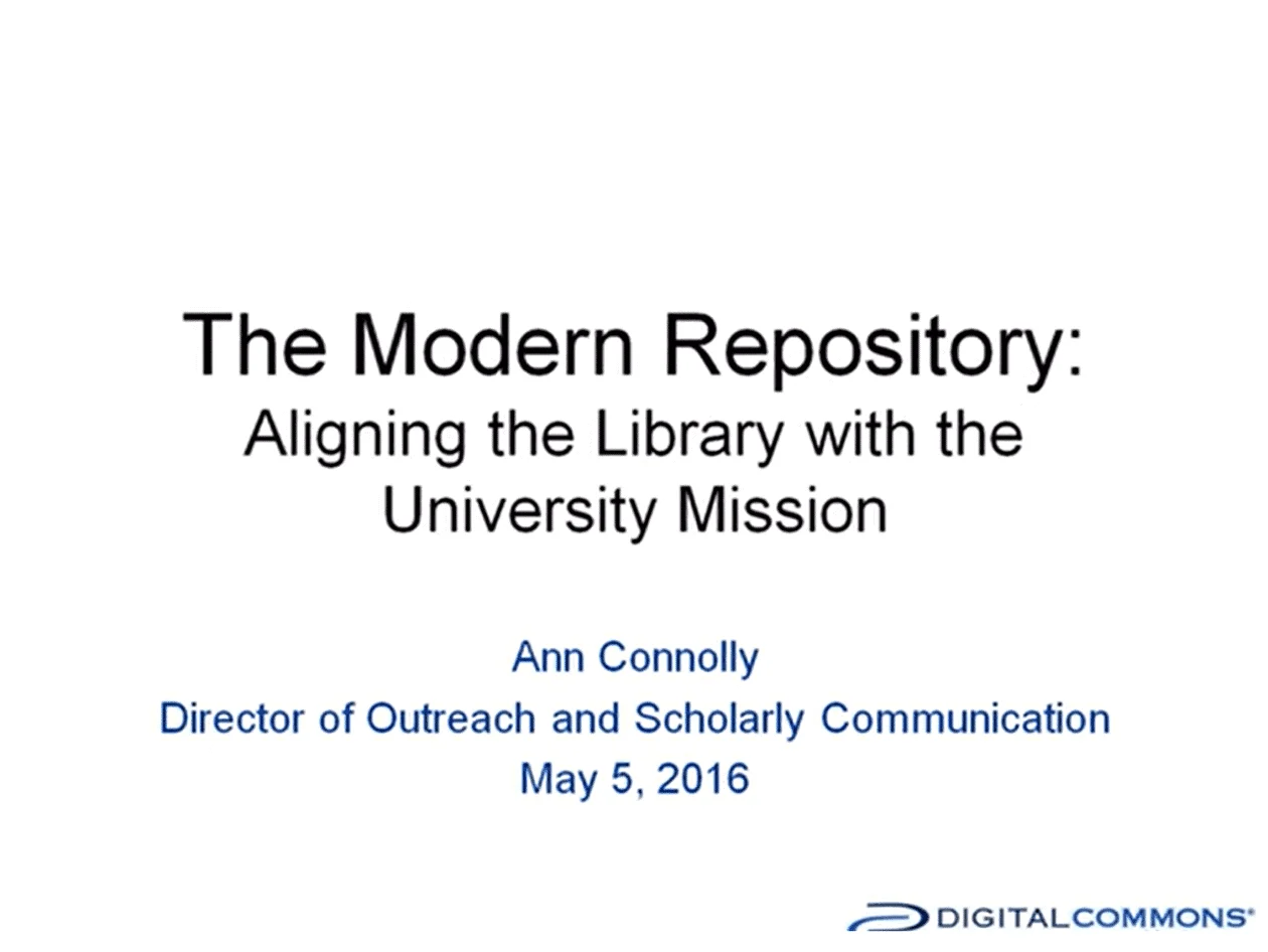 Institutional Repository | Digital Commons | Elsevier