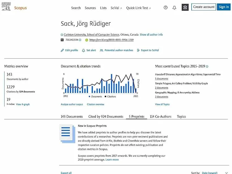 Contenu Scopus | Elsevier