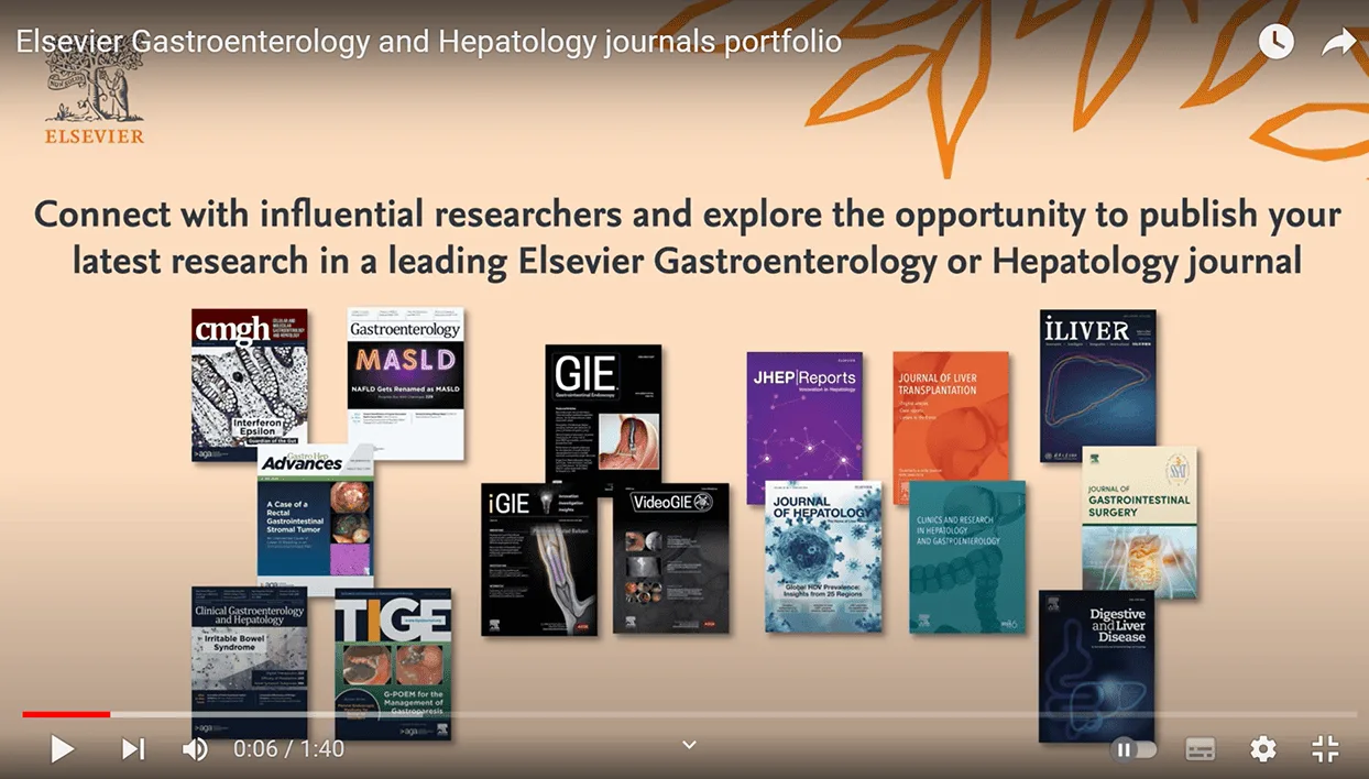 Gastroenterology and Hepatology catalog of journals