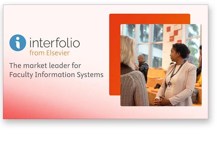 面向高等教育的高级教员信息解决方案 | Interfolio | Elsevier