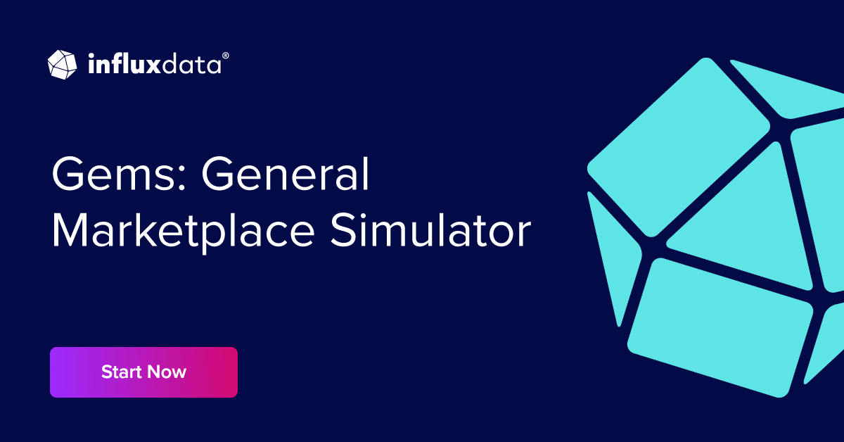 Gems: General Marketplace Simulator | InfluxData