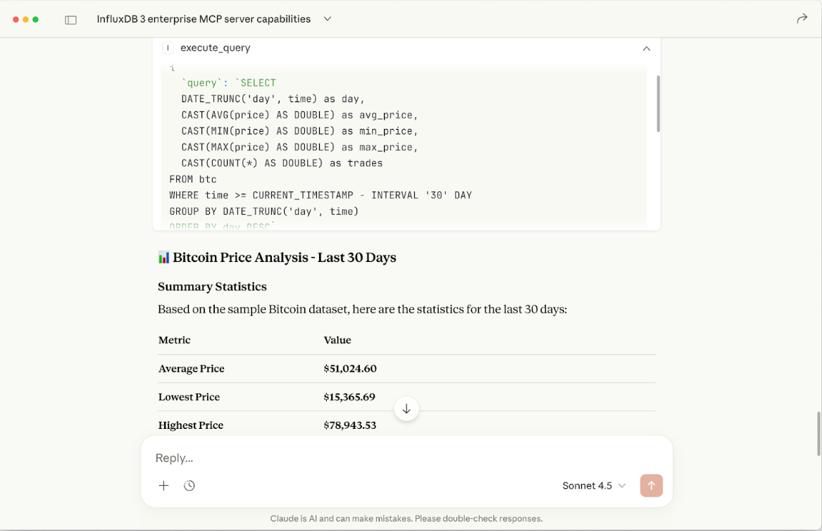 Building with the InfluxDB 3 MCP Server & Claude | InfluxData