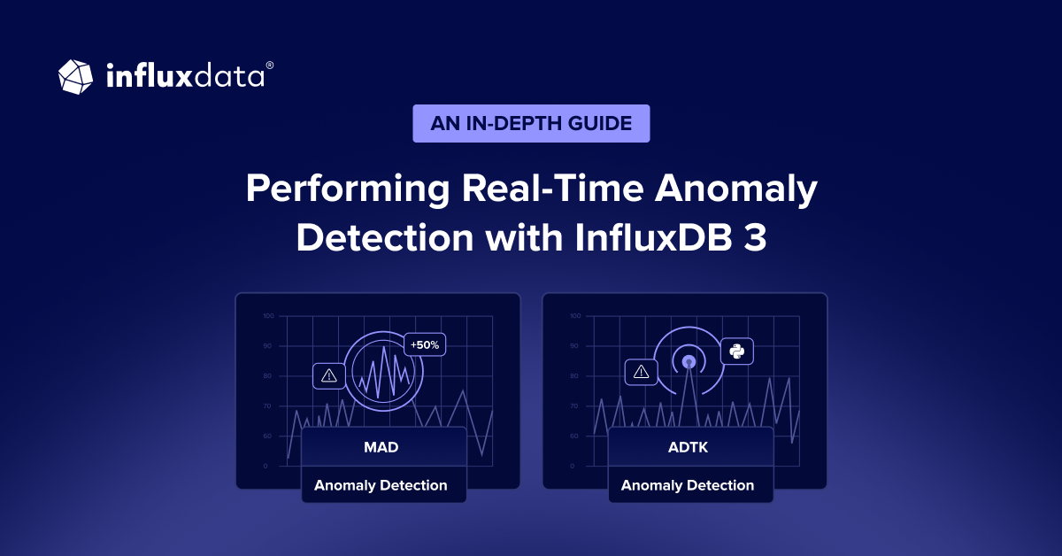Performing Real-Time Anomaly Detection with InfluxDB 3: An In-Depth Guide | InfluxData