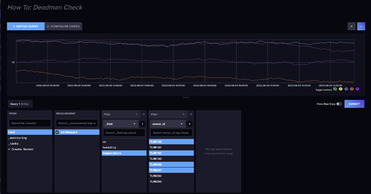 How to: Deadman Check to Alert on Service Outage | InfluxData