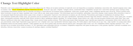 Change Text Highlight Color S D ng CSS C ng Nhau H c L p Tr nh 