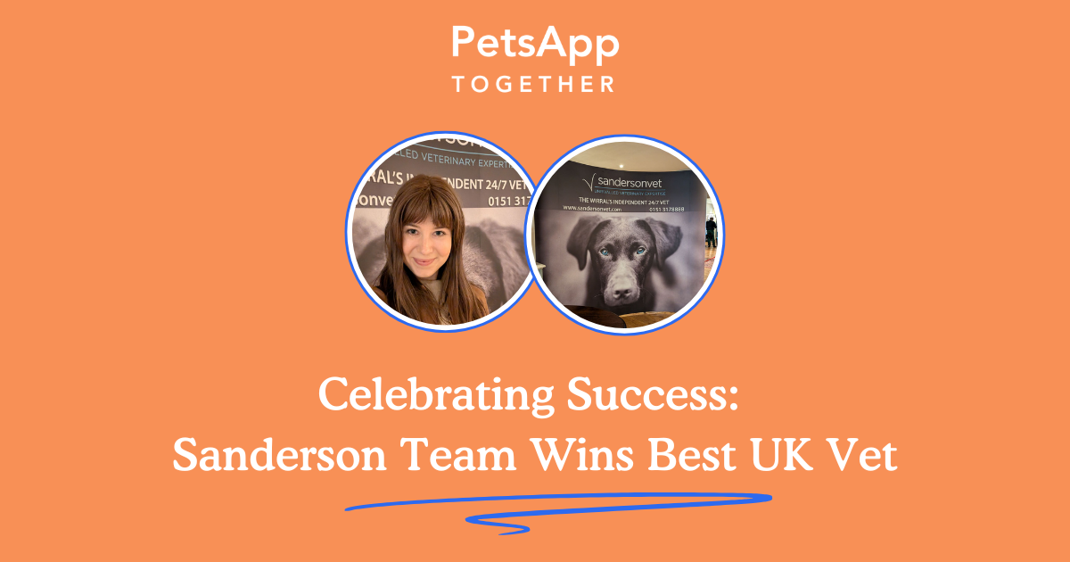 Celebrating Success: Sanderson Team Wins Best UK Vet | PetsApp Blog