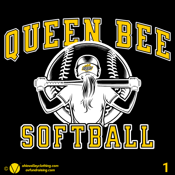 Queen Bee Softball 2025 Fundraising Sample Designs Queen Bee Softball ...